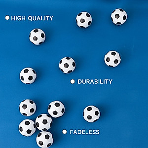 GSE Games & Sports Expert Foosball Table Replacement Balls, 36mm Tabletop Soccer Football Balls for Foosball Table Accessories (White-12 Pack)