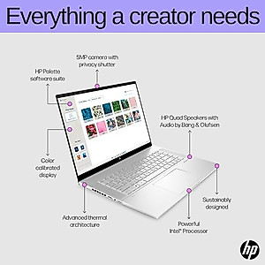 HP 2023 Newest Envy Laptop, 16" WQXGA Touchscreen, Intel Core i9-13900H(14-Core, Up to 5.4GHz), GeForce RTX 4060, 32GB DDR5 RAM, 2TB SSD, Wi-Fi 6E, Backlit Keyboard, Quad Speakers, Windows 11 Home