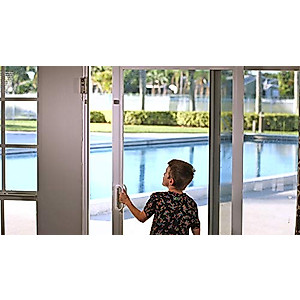 Yardgard Door and Window Pool Alarm, Child Safety UL 2017 Compliant Alarm for Pool Gates and Sliding Doors, Weatherproof, Wireless, Work as a UL Compliant Siren, ETL Certified, Easy to Install, White