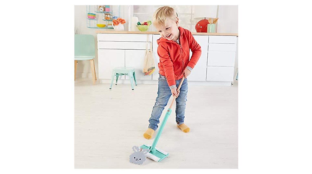 Fisher-Price Pretend Play Clean-Up Set for Kids