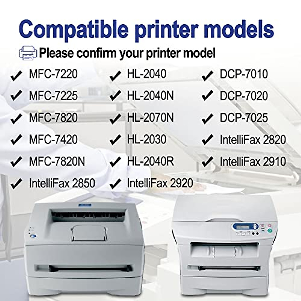 (1 Pack, Black) DR350 Compatible Drum Unit (Not Include Toner) Replacement for Brother IntelliFax 2820 2910 2920 2850 MFC-7220 7225 7820 7420 7820N HL-2040 2040N 2070N Printer Sold by GALLIUINK
