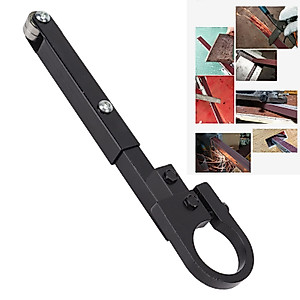 Belt Sander Attachment, Belt Sander Adapter for Angle Grinder, Angle Grinder Conversion Tool, Grinder Tool Modified to Belt Sander Polisher Attachment for Model 100 125