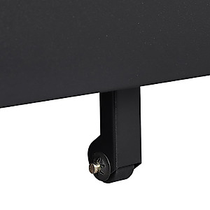 Gustonhon 3-Drawer Mobile File Cabinets Rolling Metal Filing Cabinet for Legal & Letter File Anti-tilt Design with Lock Under Desk Office Drawers Fully Assembled Except Casters (Matt Black)