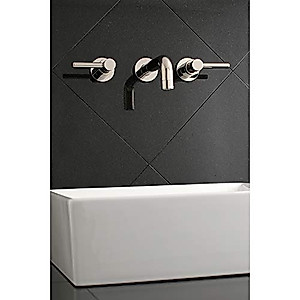 Kingston Brass KS8126DL Concord Bathroom Faucet, Polished Nickel