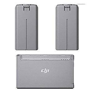 Mavic Mini 2 Two-Way Charging Hub and Two Pack Original Mini 2 Intelligent Flight Batteries (for DJI Mini 2 Drone ONLY)