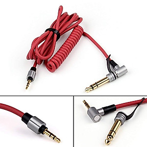 3.5mm & 6.5mm Replacement Audio Cable Headphone Cord for Monster Beats Pro Detox by Dr Dre