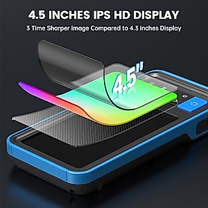 Dual Lens Borescope Inspection Camera with Light, Teslong Endoscope with IPS Screen, 1080P HD Waterproof Mechanic Scope Camera with Flexible Cable, Fiber Optic for Automotive/Sewer/Drain Pipe-16.5FT