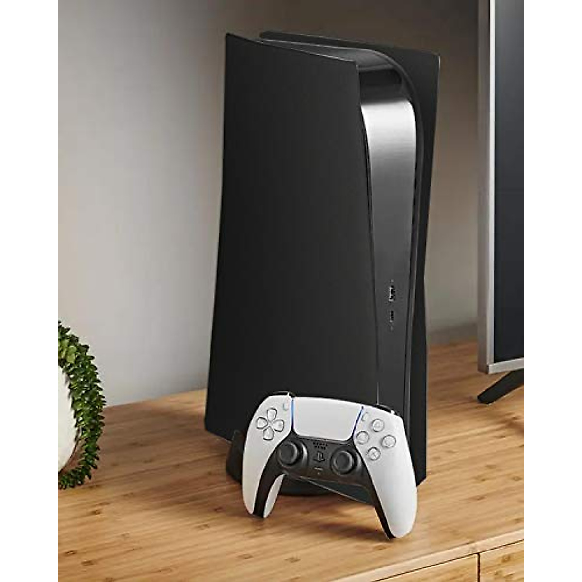 arVin Ps5 console replacement cover, ps5 console replacement board, ps5 replacement cover to prevent dust/scratch of game console shell (for CD version)