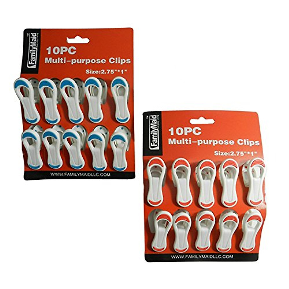 10 Kitchen Chip Snack Food Storage Sealing Bag Clips Clamps Multi Purpose Craft