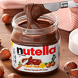 Ferrero Nutella Hazelnut Spread, Perfect Topping for Pancakes, 13 Oz Jar