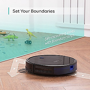 eufy by Anker, BoostIQ RoboVac 30, Robot Vacuum Cleaner, Upgraded, Super-Thin, 1500Pa Suction, Boundary Strips Included, Quiet, Self-Charging Robotic Vacuum, Cleans Hard Floors to Medium-Pile Carpets