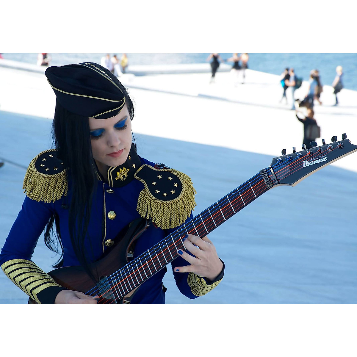 DR NRE10 Strings Hi-Def Neon Red Electric Medium