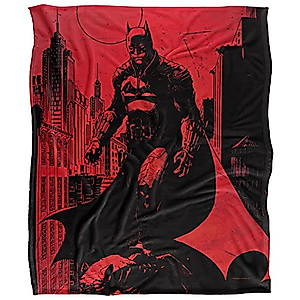 The Batman (2022) Blanket, Jim Lee Art Silky Touch Super Soft Throw Blanket 50" x 60"