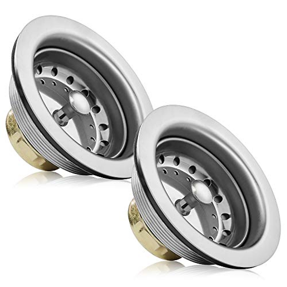 GRIDMANN 2 Compartment Commercial Stainless Steel Utility Sink, NSF Certified Kitchen Prep Sink for Restaurant, Laundry, Garage