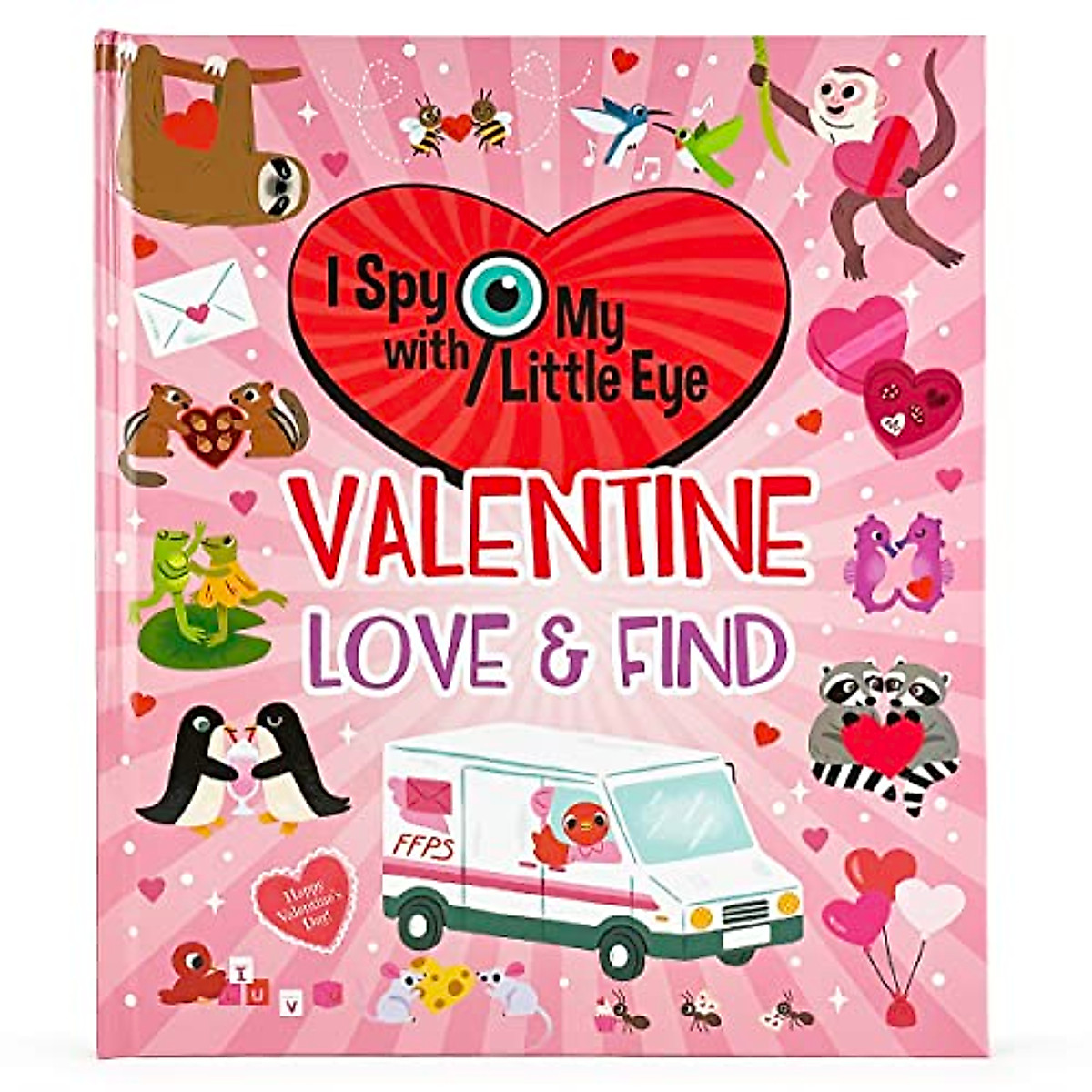Valentine Love & Find - I Spy With My Little Eye Kids Search, Find, and Seek Activity Book, Ages 3, 4, 5, 6+