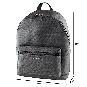 Michael Kors Men's Copper MK Logo Backpack Black