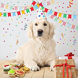 2 Pcs Paw Shaped Bamboo Serving Tray Pumpkin/Maple Leaf Snack Platter with Grooves Claw Heart Candy Dish Bowl Gifts for Thanksgiving Dog Birthday Party Supplies (Paw)