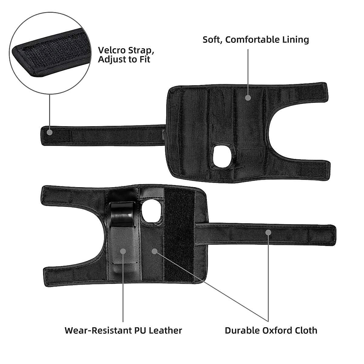 viclvin Wrist Guards with Palm Protection Pads for Adults and Kids, Adjustable Wrist Palms Protective Gear for Skateboarding, Longboarding, Roller Blading, Inline Skating, Snowboarding