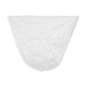 AmazonCommercial 10 Gallon Trash Bags 24" x 24" - 6 Micron Natural Clear High Density Commercial Garbage Bags - 200 count