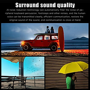 Yctze Kids Tablet 7in 4GB RAM 32GB ROM, 1960x1080 HD IPS Display, 2.4G 5G WiFi, 5000mAh Battery with Protective Brace for Eye Protection, US Plug (Blue)