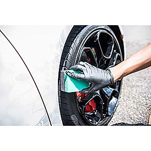 Tire Dressing Applicator Double Wide Curved Foam Sponge (12 Pack)