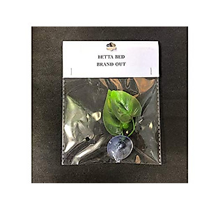 CousDUoBe 2 Pack Betta Fish Leaf Pad Improves Betta's Health by Simulating The Natural Habitat - Natural, Organic, Comfortable Rest Area for Fish Aquarium