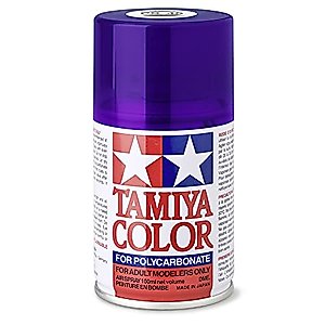 Tamiya 86045 PS-45 Polycarbonate Spray Translucent Purple 3 oz