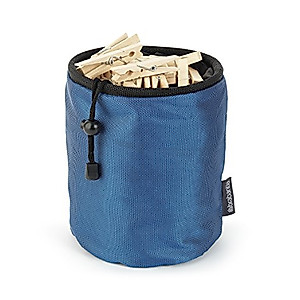 Brabantia Premium Clothes Peg Bag (Assorted Colours) Drawstring Closure, Hanging Snap Hook, Durable Material (Colour Selected at Random)