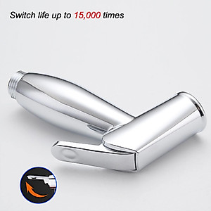 Hand Held Bidet Sprayer - Sprayer Shattaf Toilet Bidet Shower Head for Bathroom Sink or Toilet - with 59-inch Hose and Wall Bracket