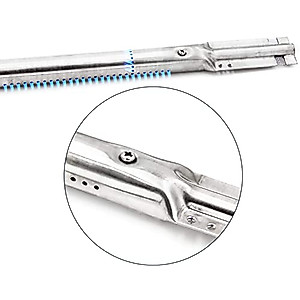 Htanch PN3041 (5-Pack) A5641 17 5/16" Heat Plate and Burners Carryover Tubes Replacement for Charmglow 720-0396, 720-0578, SAMS, Members Mark 720-0584A