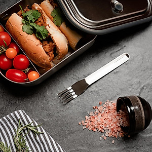 Black+Blum Stainless-steel Lunch Box | Leak-proof Oven Safe Plastic Free Meal Prep Lunch Food Container, Ocean, 1000ml / 34 fl oz