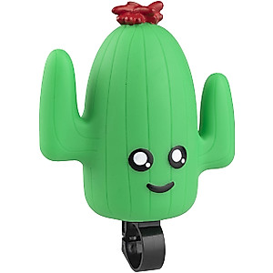 MSW Bike Squeeze Bike Horn for Kids | Squeaky Soft Characters | Cool Cactus