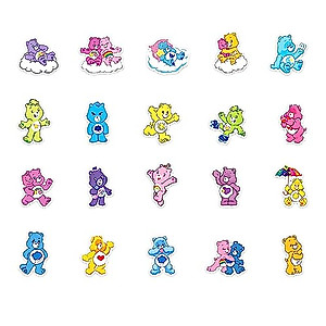 50 Pcs Cute Bears Stickers for Kids Teens Adults, Cute Cartoon Vinyl Stickers for Laptop, Skateboards, Water Bottles, Cars, Luggage