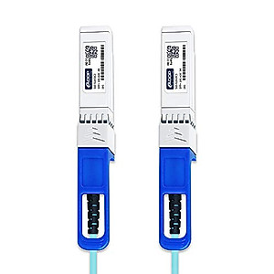 10G SFP+ AOC Cable - 10GBASE Active Optical SFP Cable for Cisco SFP-10G-AOC-7M, Ubiquiti, D-Link, Supermicro, Netgear, Mikrotik, ZTE Devices 7-Meter