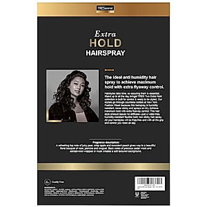 TRESemme Two Spray with Extra Hold Non-Aerosol Hairspray, 10 oz, Extra-Firm Control, Strong Hold with Touchable Feel, Humidity Resistant, Frizz Control, Pack of 3 Pump Bottles.