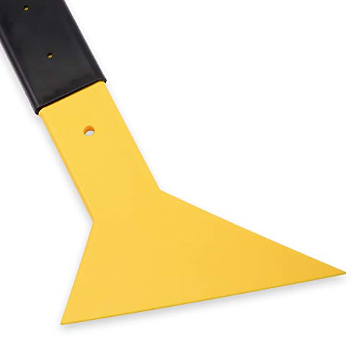 Ehdis 12.6x5 Inch Long Handle Scraper Plastic Water Car Squeegee with Black Rubber Grip Handle for All Types of Window Tint Film, Decals, Wrapping,Cleaning