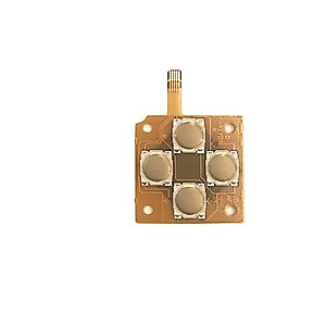 Replacement Left Key Board Direction Cross Button Board Cable D-Pad Button Flex Cable for New 3DS XL LL Console