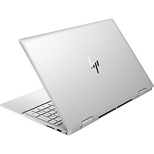 HP Envy x360 2-in-1 Laptop, 15.6" Full HD Touchscreen, 10th Gen Intel Core i7 Processor, 12GB Memory, 512GB PCIe NVMe SSD, Wi-Fi, HDMI, Backlit Keyboard, Windows 10 Home, Silver (i7-1065G7 Processor)