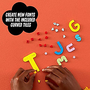 LEGO DOTS Lots of DOTS Lettering Tiles 41950 Ultimate Collection Arts & Crafts Kit for Kids, Make Custom Messages, Room Decorations, Express Individuality, Room, Gift Idea for Kids, Teens, Boys, Girls