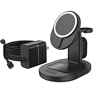 OtterBox 3-in-1 Wireless Charging Station 2.0 for MagSafe - BLACK