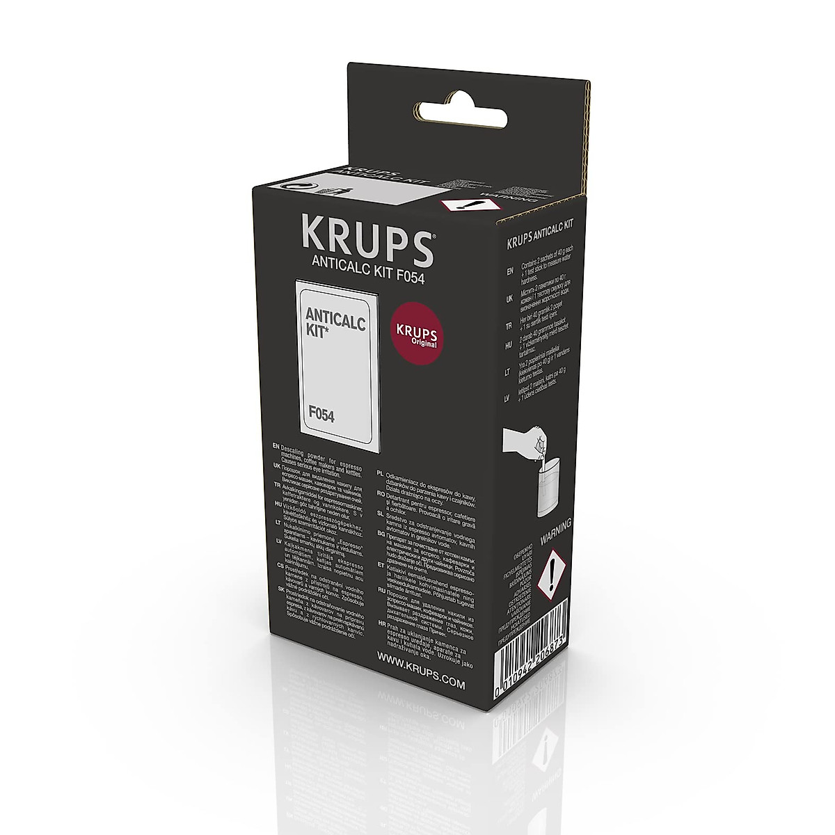 KRUPS F054 Descaling Powder for Kettles Coffee and Espresso Makers Fully Auto Machines EA8442 And EA8250