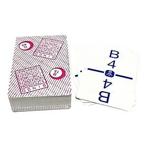 Regal Bingo - Bingo Cards and Reusable Chips Bingo Game Set - 50 Standard Playing Cards, 50 Calling Cards & 500 Multicolored Bingo Chips (50 Mixed Set)