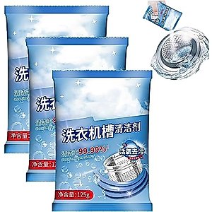 EXQST Powder Type Washing Tub Cleaner,Washing Machine Cleaner,Multi-Functional Household Washing Tub Cleaner,Washing Machine Cleaner Descaler