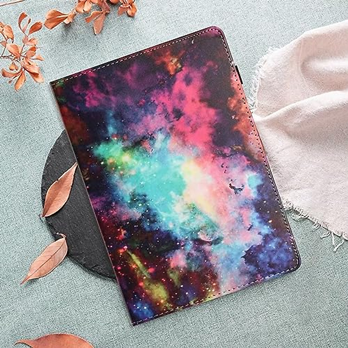 Compatible with/Replacement for Tablet PC Samsung Galaxy Tab A8 10.5 inch 2021 SM-X200/X205/X207 PU Leather Flip Cover Stand Wallet Case XXLZCX (6)