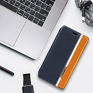 Shantime for Infinix Zero X Case, Fashion Multicolor Magnetic Closure Leather Flip Case Cover with Card Holder for Infinix Zero X Pro (6.67”)