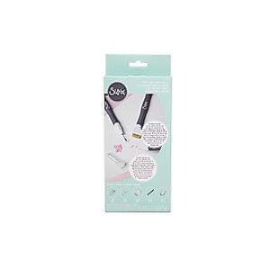 Sizzix Sticky Pick Up & Push Craft Set Tool Perfect for Intricate Papercraft, Cardmaking, Model Parts, Diamond Art, Sequins & More, One Size, White/Grey