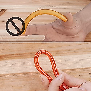 MTATCN Inline Fuel Switch Gasoline Filter Tubing Set with 6* Clamps for 50cc 70cc 110cc 125cc 150cc 250cc Baja BA150 ATV 4 Wheeler Gas Scooter Mini Bike Dirt Bike Go Kart Red