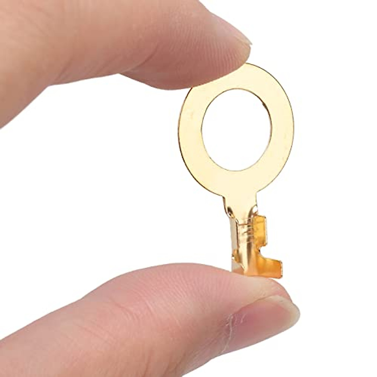 540PCS Cable Lugs Brass Wire Lugs Assortment Set Terminal Wire Connector Lugs with Storage Box M3 M4 M5 M6 M8 M10