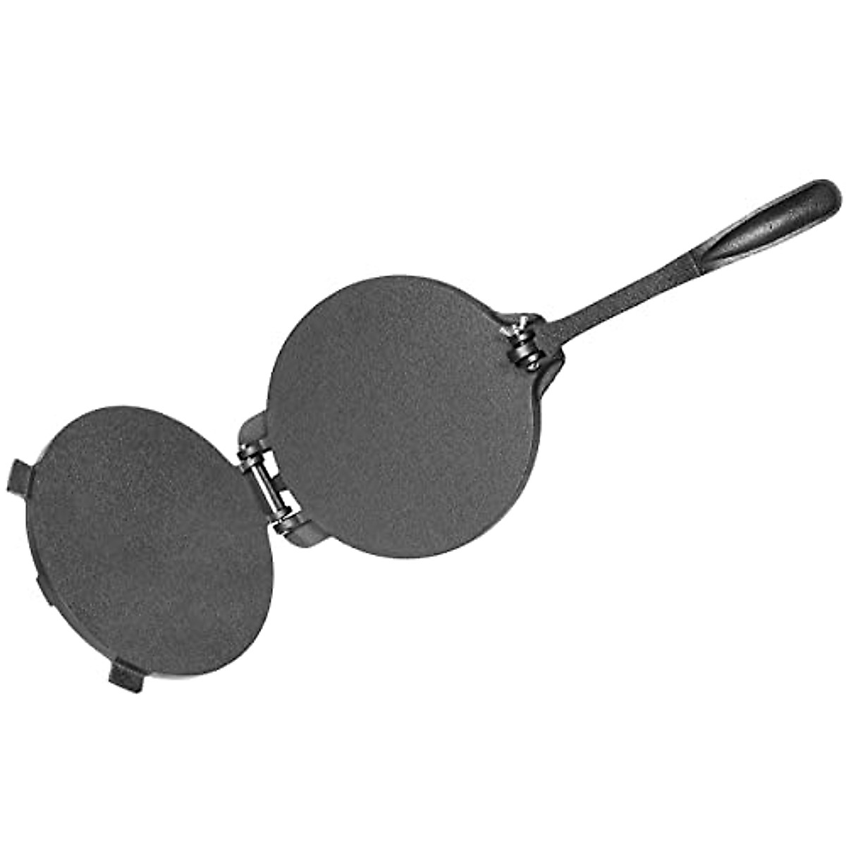 Bruntmor Pre-Seasoned 8" Cast Iron Tortilla Press - Perfect for making Mexican Spanish Rotis, Pataconera, Tortilla, Quesadilla Maker. 8 inch Heavy-Duty dough Presser, Flour Tortilla Press