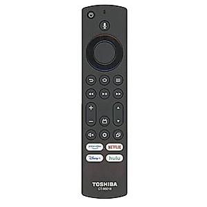 OEM Toshiba Fire TV Remote Control CT-95018 with Voice Control with Hot Keys for Disney + Hulu Netflix and Prime Video Replacement Remote Control